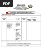 Filipino - Intervention Remediation Plan For The Identified Learning ...