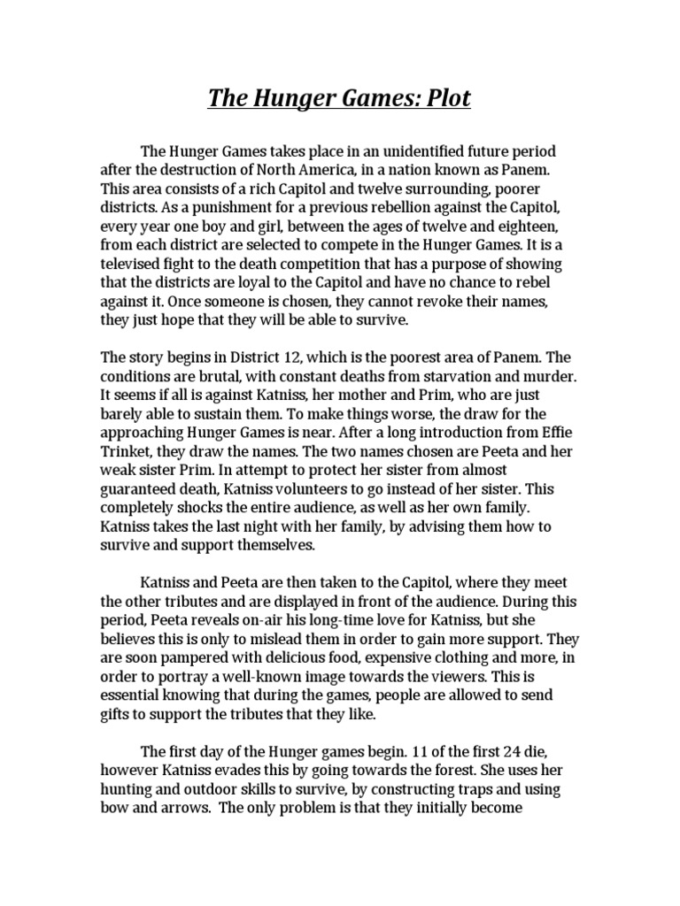 The Hunger Games | PDF