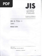JIS B 7506-2004 Gauge Blocks | PDF