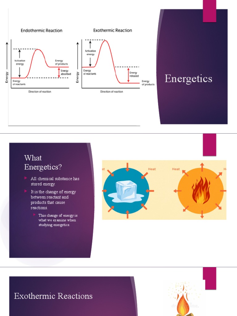 Energetics | PDF | Chemical Reactions | Enthalpy