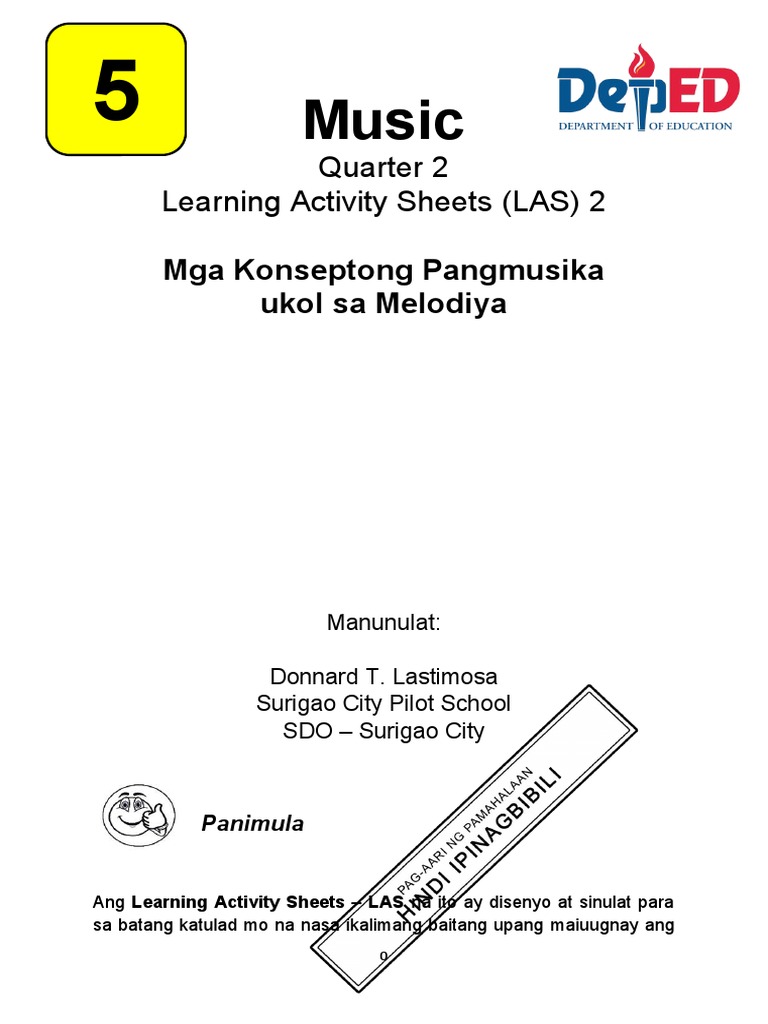 LAS Template-Filipino-medium | PDF