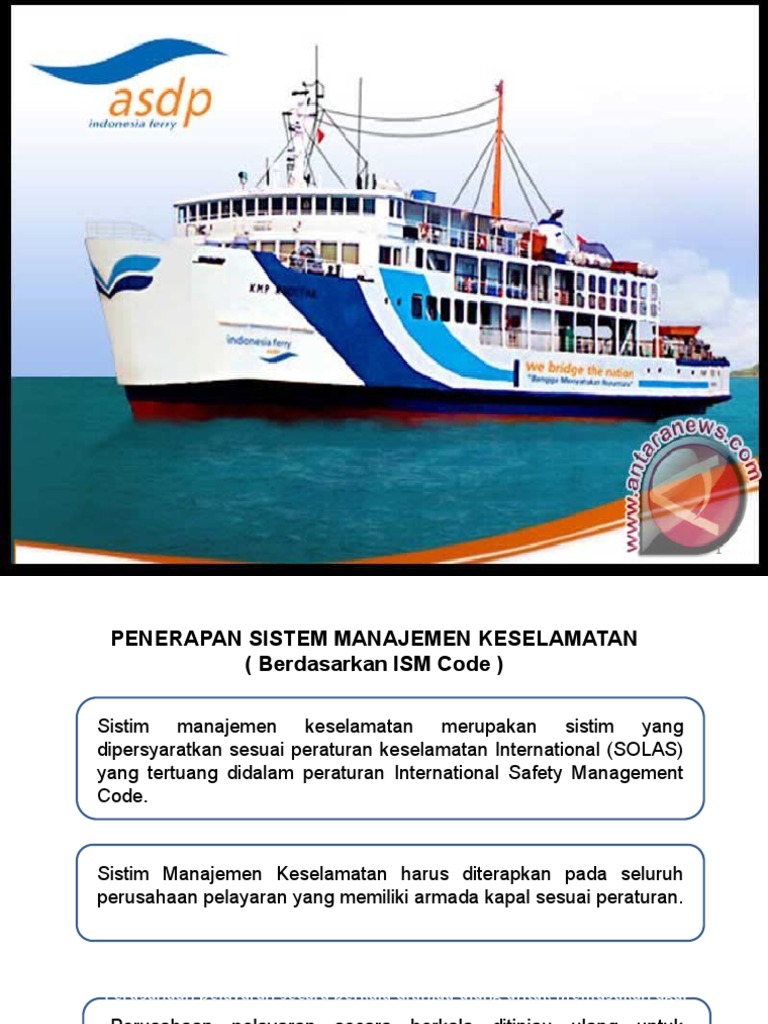 Penerapan ISM Code dalam Pelayaran | PDF | Bisnis | Sains & Matematika