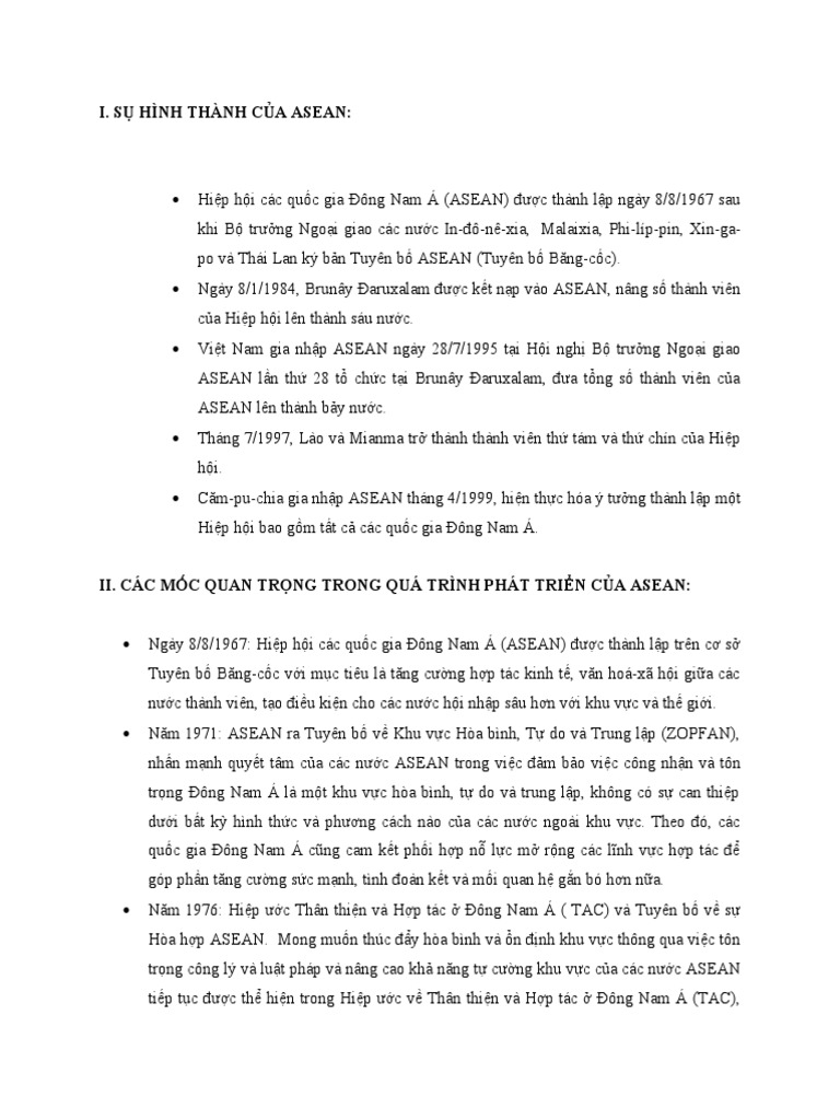ASEAN | PDF