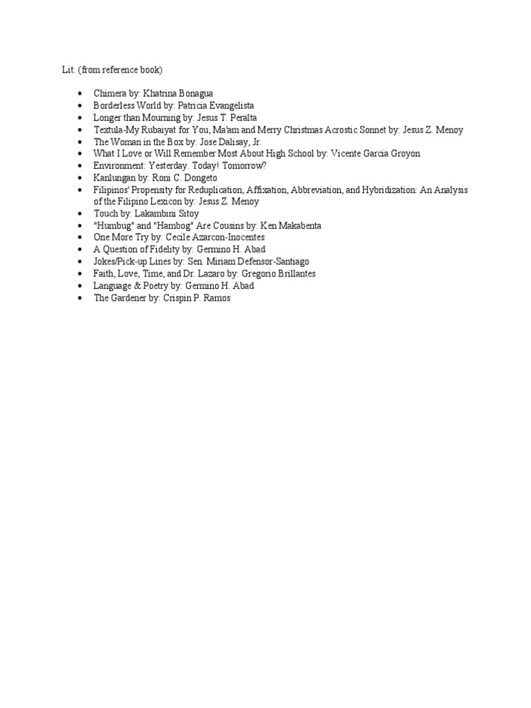 Lit (From Reference Book) | PDF | Religion & Spirituality | General Fiction