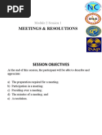 Parliamentary Procedure Sample Script | PDF | Group Decision Making ...