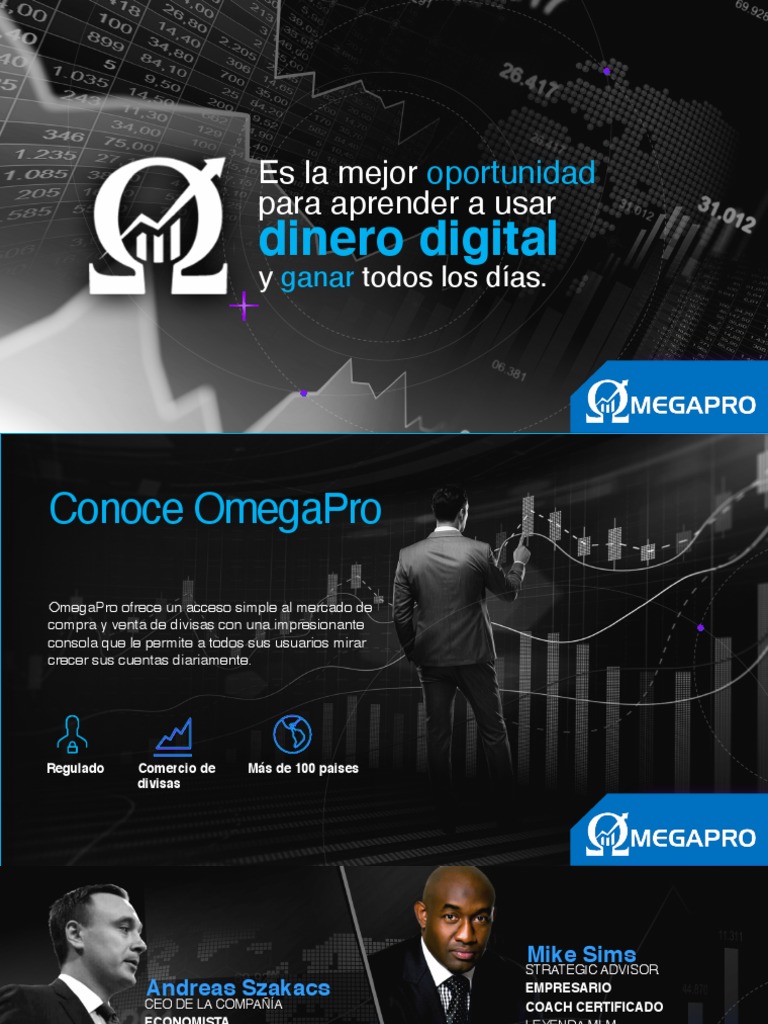 Presentación Oficial OmegaPro. | PDF | Comerciante (Finanzas) | Mercado ...