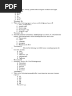 OPHTHALMOLOGY Multiple Choice Questions and Answers | PDF | Cataract | Glaucoma