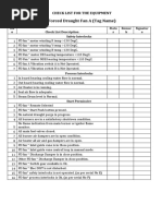 Daily Stacker Inspection Checklist | PDF | Technology & Engineering