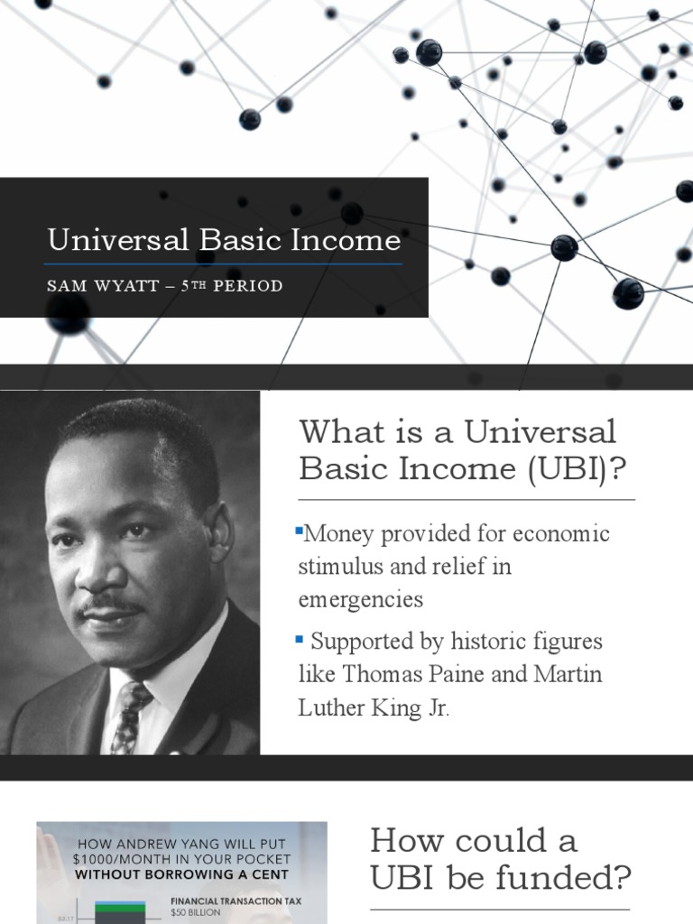 Understanding Universal Basic Income | PDF