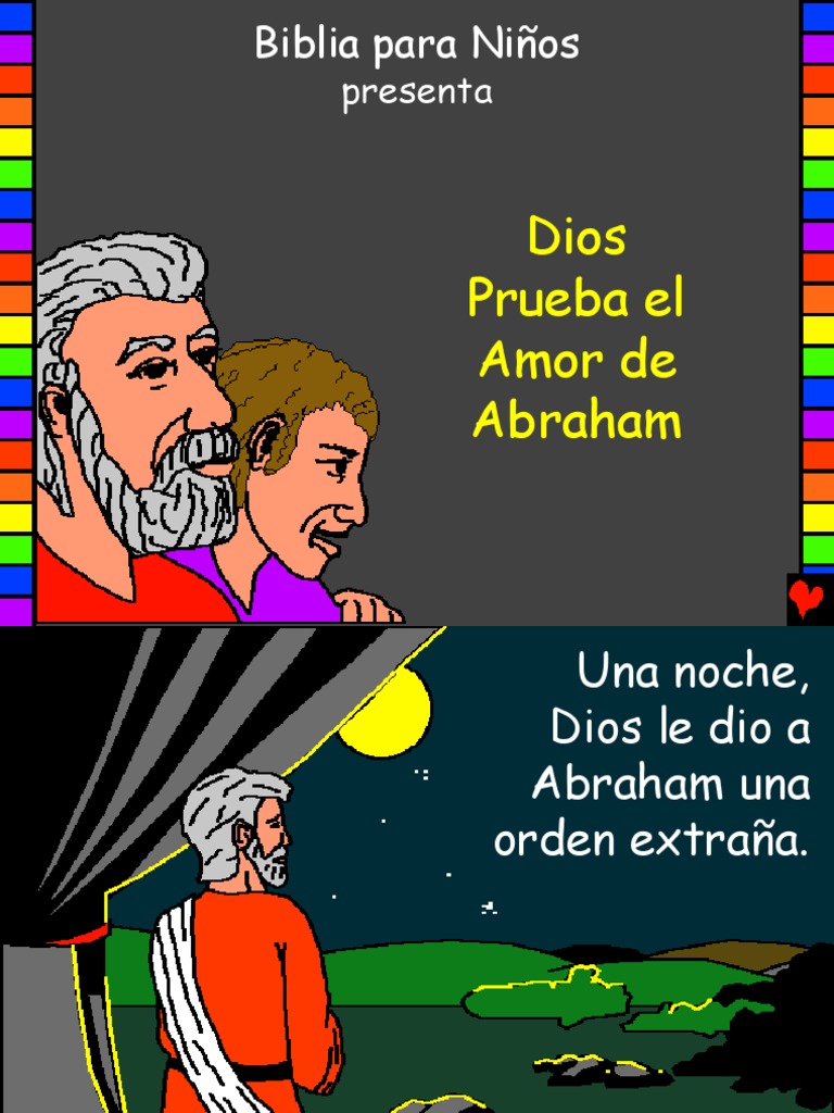 Dios Prueba El Amor de Abraham | PDF | Abrahán | Isaac