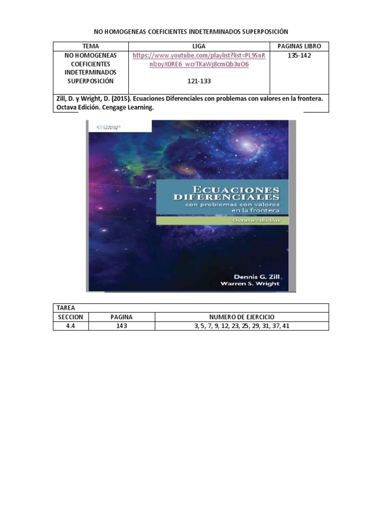 Superposición de Tareas en Ecuaciones | PDF