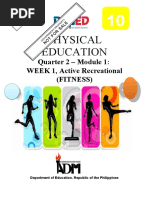 Pe and Health 11 Module 1 | PDF | Heart Rate | Physical Fitness