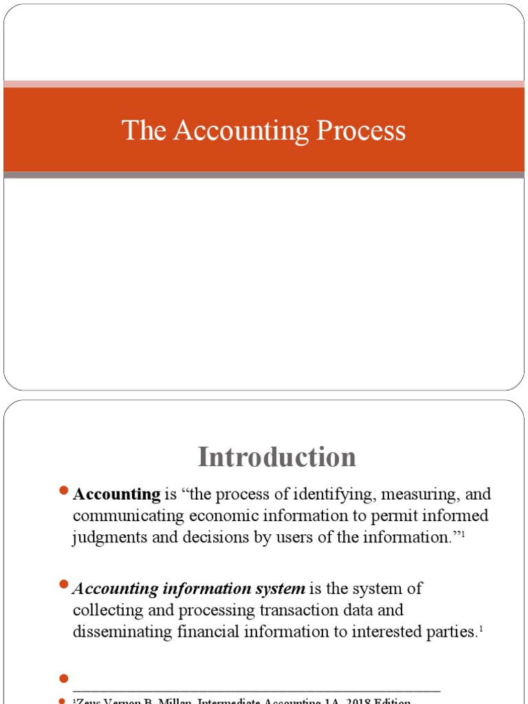 Overview of the Accounting Process | PDF | Debits And Credits ...