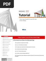PSC Box Girder Bridge Tutorial | PDF | Prestressed Concrete | Bridge