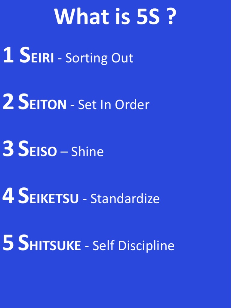 5S Display Posters | PDF