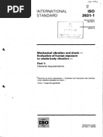 Iso 2631 1 1997 | PDF | International Organization For Standardization ...