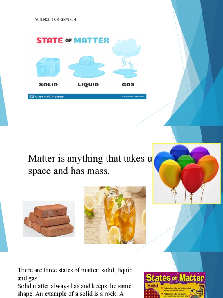Science Grade 4 | PDF | Matter | Buoyancy