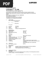 Kathon™ LX: Microbicide For Latex Preservation | PDF | Solubility ...