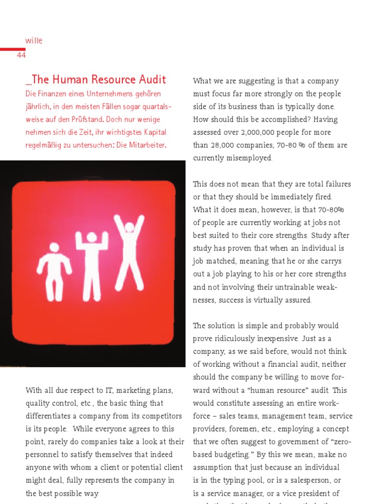 Human Resource Audit Insights | PDF | Economies | Business