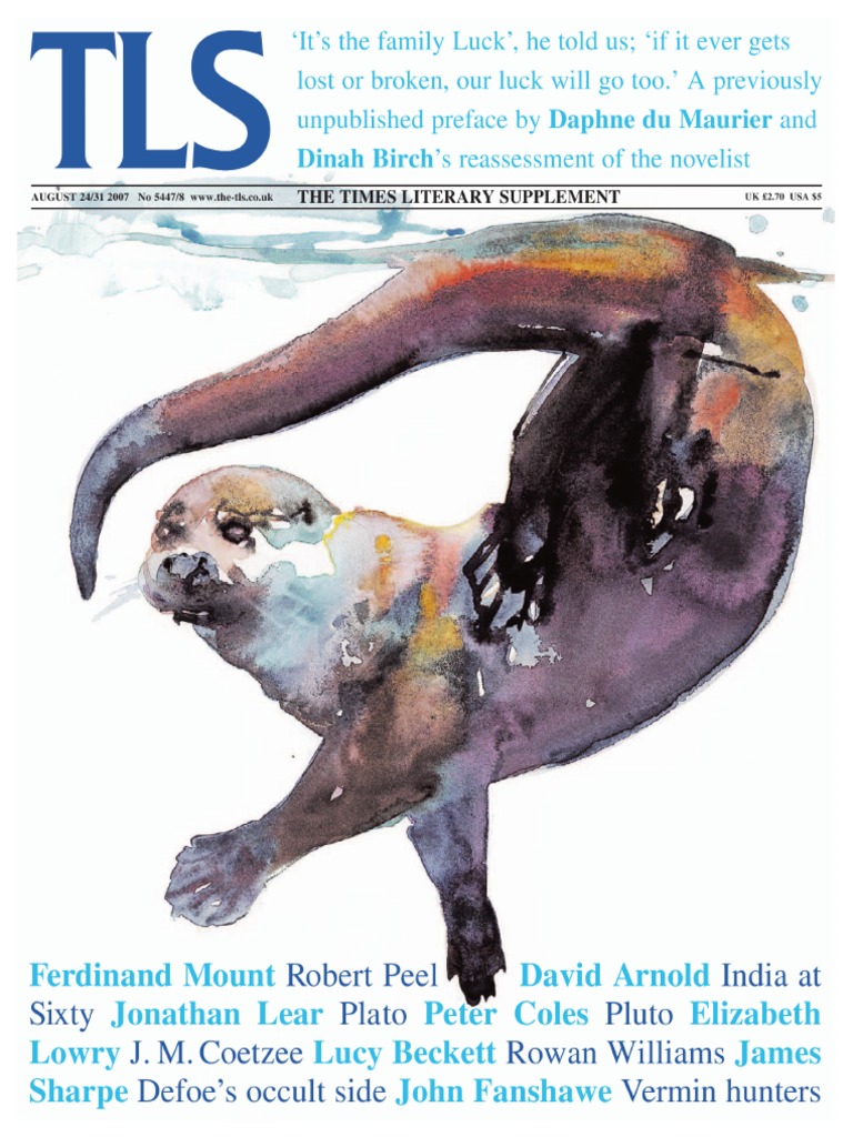 Ferdinand Mount David Arnold Jonathan Lear Peter Coles Elizabeth Lowry ...