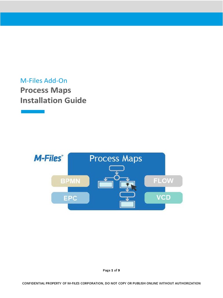 M-Files Process Maps - Installation Guide | PDF | Icon (Computing ...
