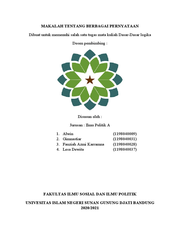 Memahami Premis dan Konklusi dalam Logika | PDF