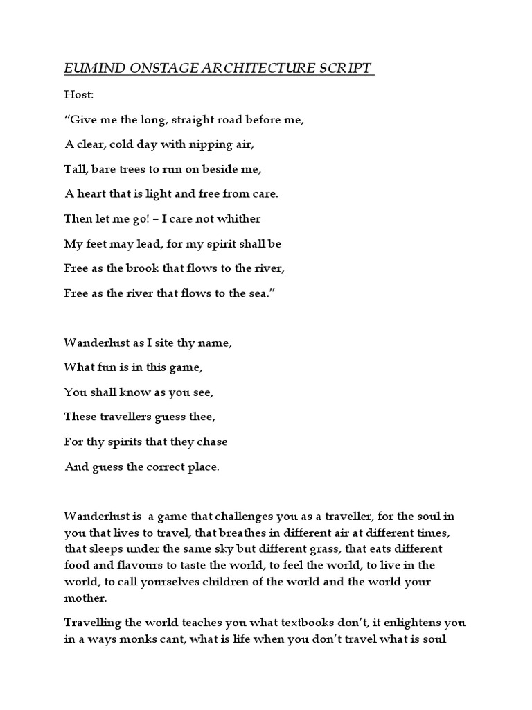 Eumind Onstage Architecture Script | PDF | Gothic Architecture | Palace ...