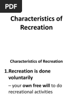 Active and Passive Recreational Activities | PDF | Physical Fitness ...