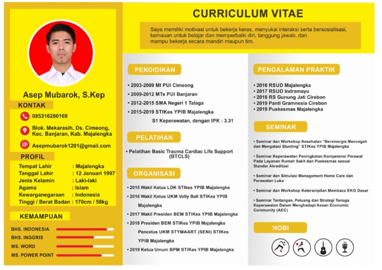 CV Asep | PDF