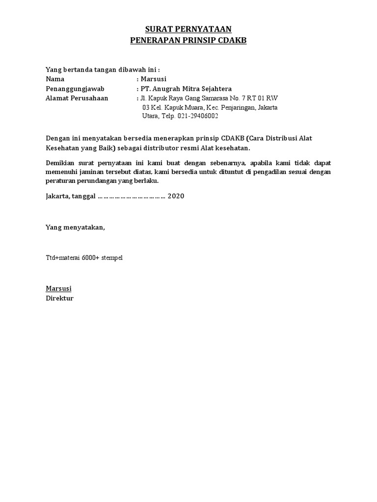 PRINSIP CDAKB DIJAMIN | PDF