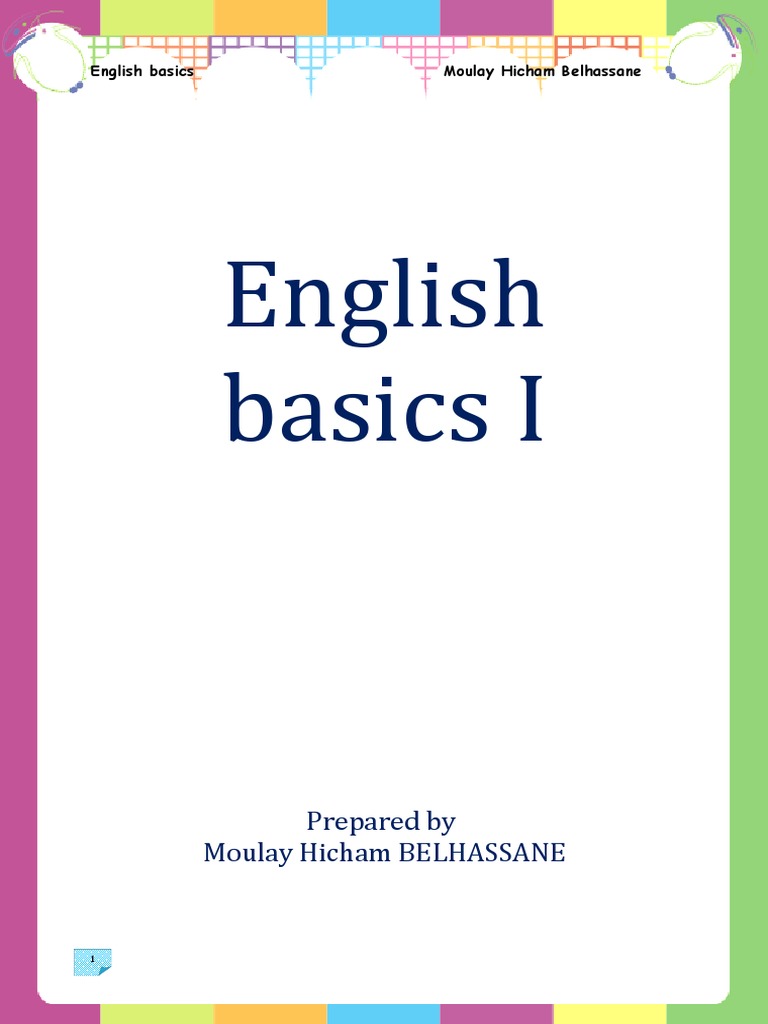English Basics 1 | PDF | Cuisine | Food And Drink