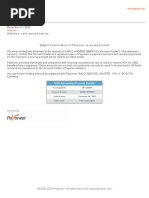 Account Confirmation Letter | PDF | Authentication | Financial Services