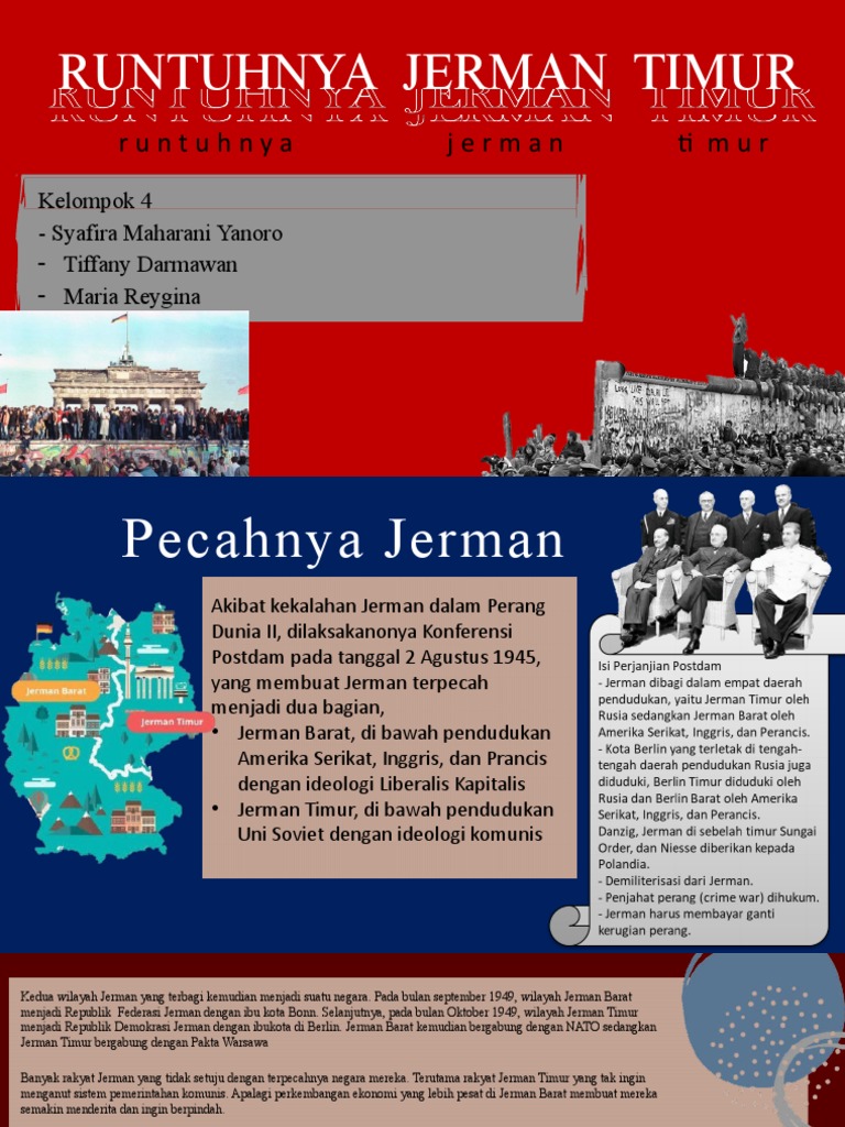 Runtuhnya Jerman Timur Materi Kelas 12 | PDF