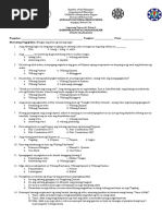 2ND Quarter Exam Komunikasyon at Pananaliksik | PDF