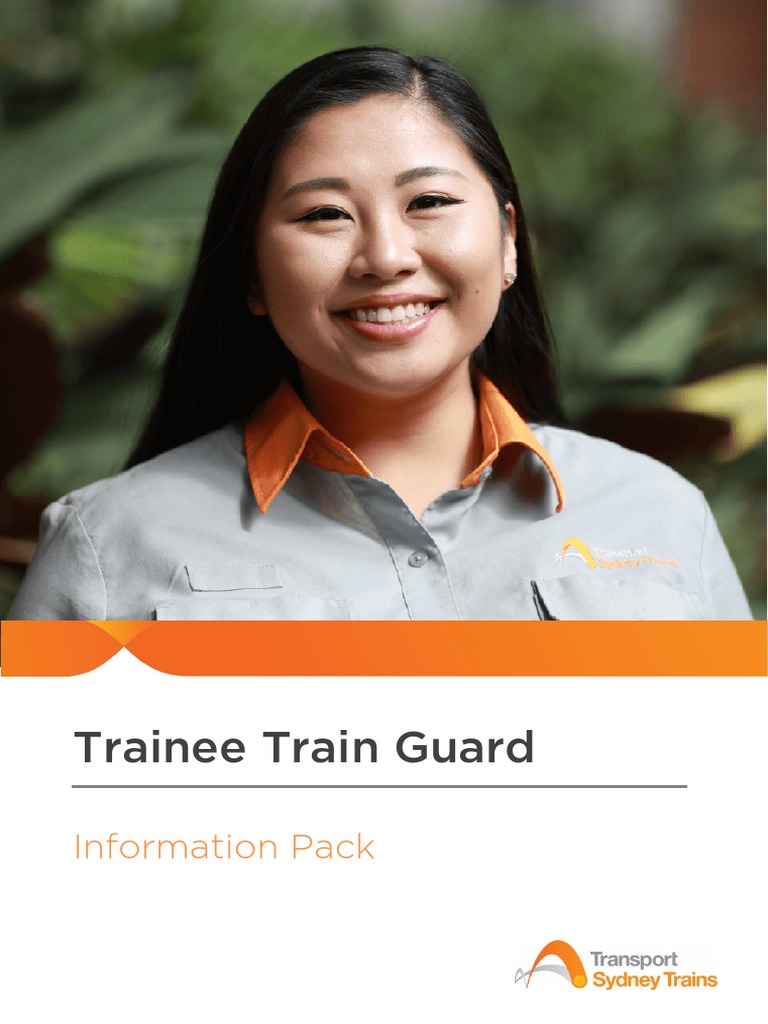 Trainee Train Guard: Information Pack | PDF | Recruitment | Conductor ...