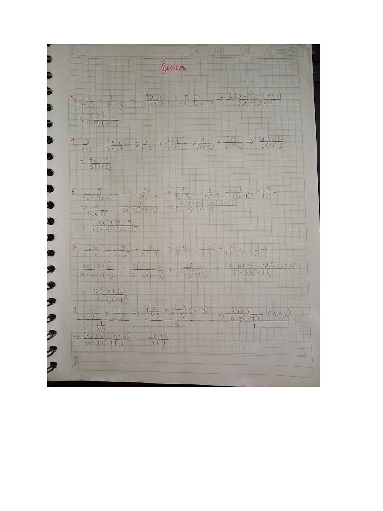 Algebra Esteban Preciado | PDF