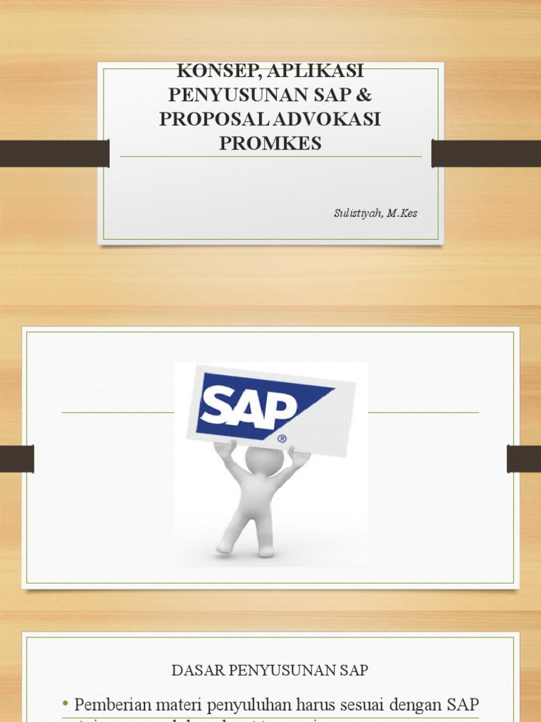 Sap & Proposal | PDF