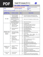 Batching Plant Inspection Check List | PDF | Concrete | Manufactured Goods