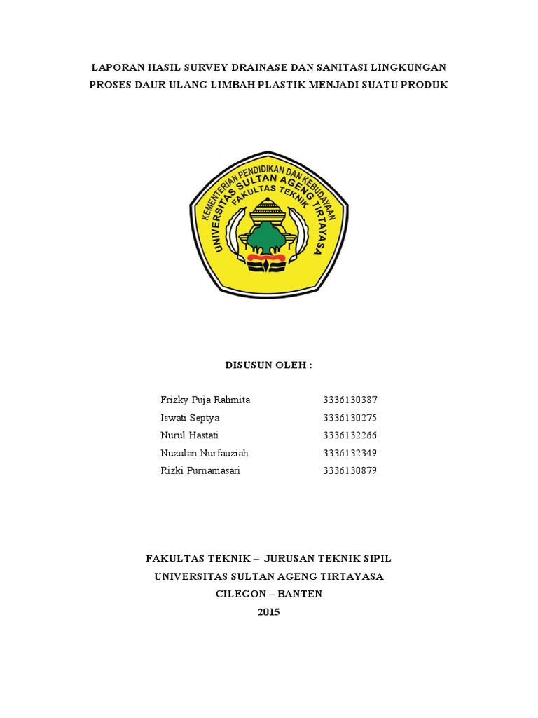 Proses Daur Ulang Limbah Plastik | PDF