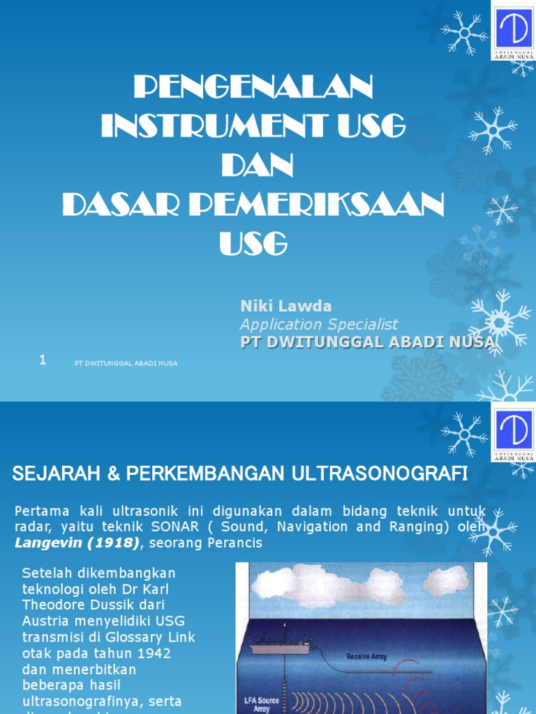 Cara Kerja USG | PDF