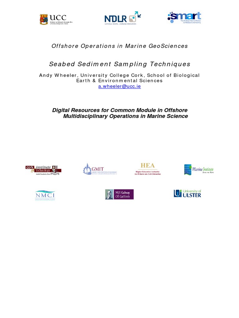 Seabed Sediment Sampling Techniques: Offshore Operations in Marine ...