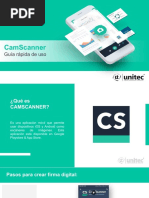 Guía Práctica para Usar CamScanner | PDF | Aplicación movil | Imagen