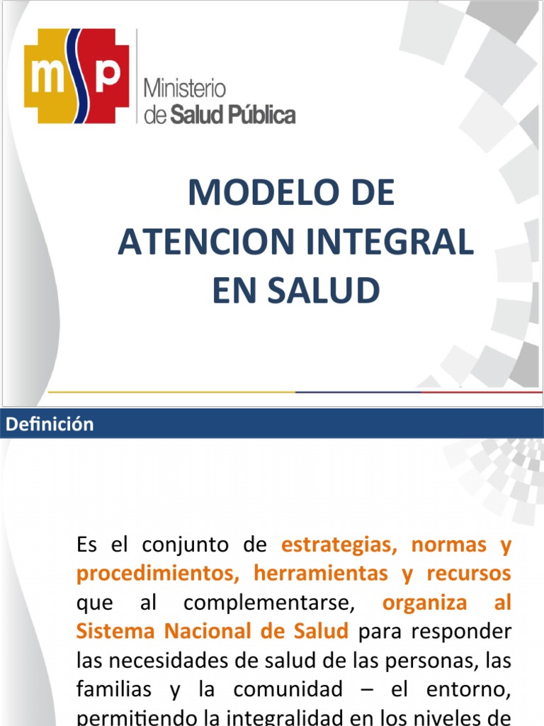 Modelo de Atención Integral en Salud | PDF | Hospital | Business