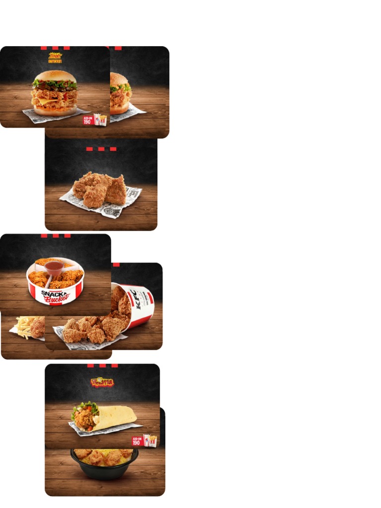 KFC Products and BCG | PDF | Hazard Analysis And Critical Control ...