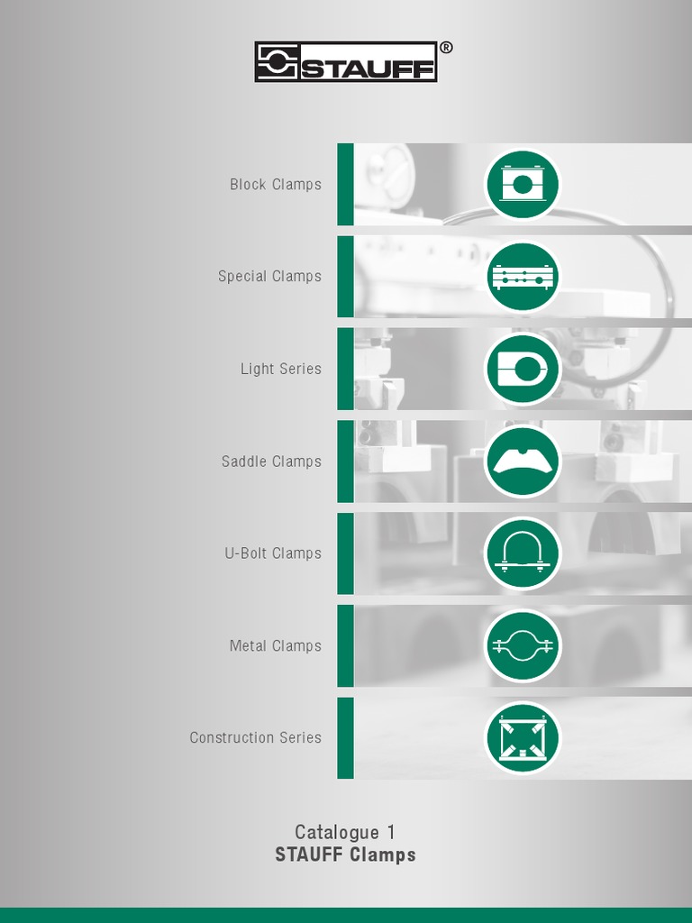 STAUFF Catalogue 1 STAUFF Clamps English | PDF | Rust | Pipe (Fluid ...