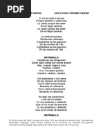 Letra de "Latinoamérica" de Calle 13 | PDF | Naturaleza