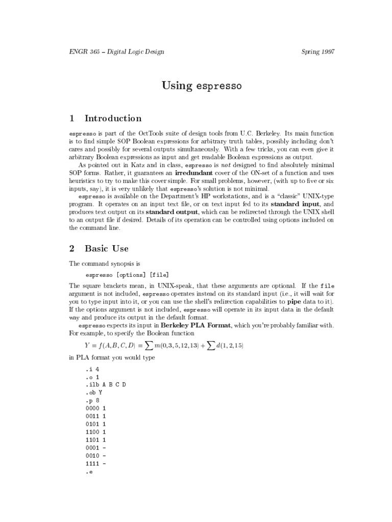 Irredundant Standard Input Standard Output: Y F A B C D M D | Download Free PDF | Input/Output ...