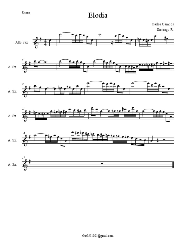 Elodia Clarinete | PDF