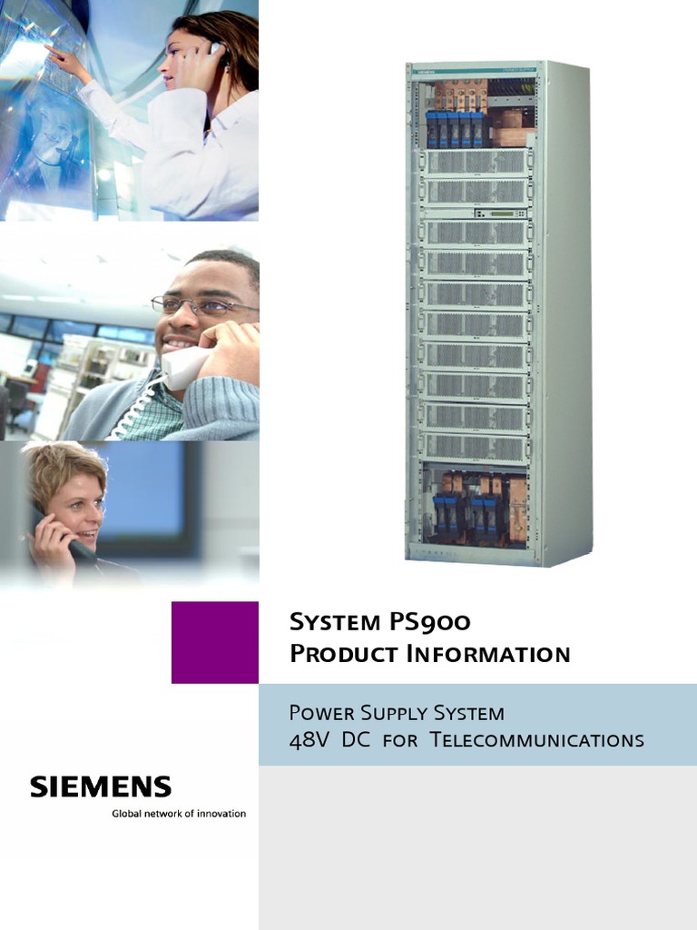 System PS900 Product Information: Power Supply System 48V DC For ...