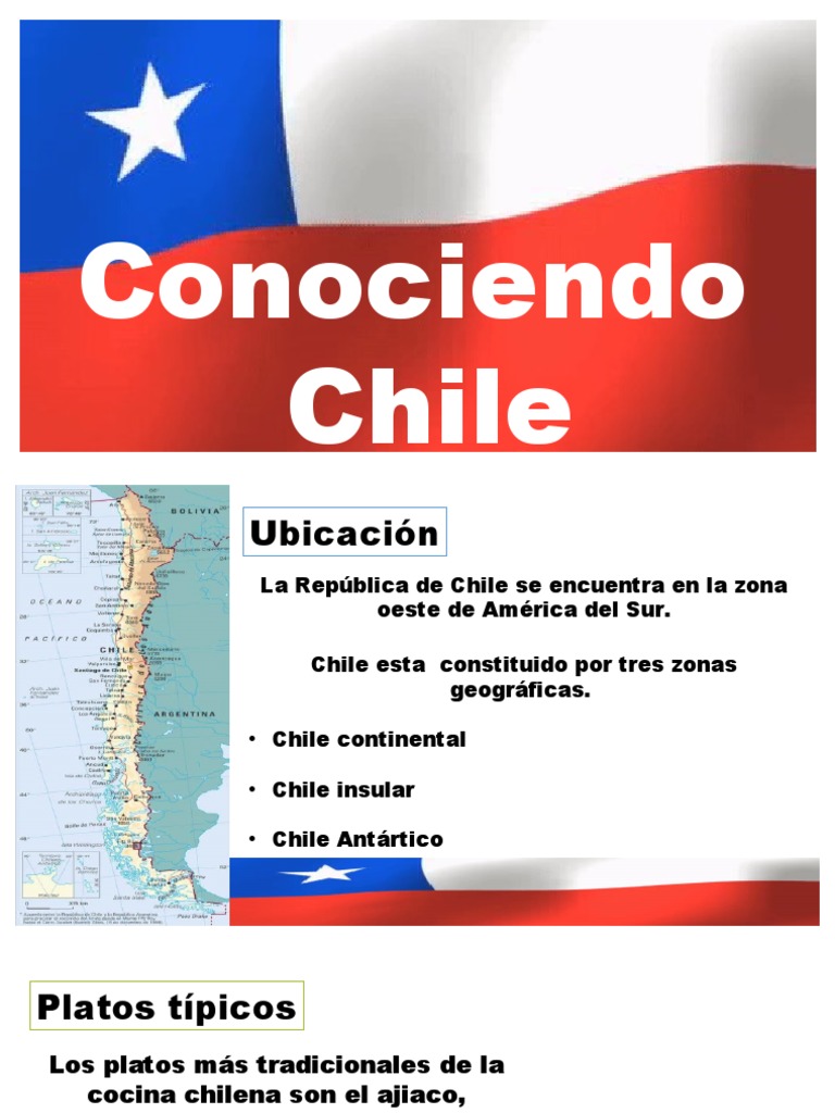 Conociendo Chile #1 | PDF | Santiago | Chile